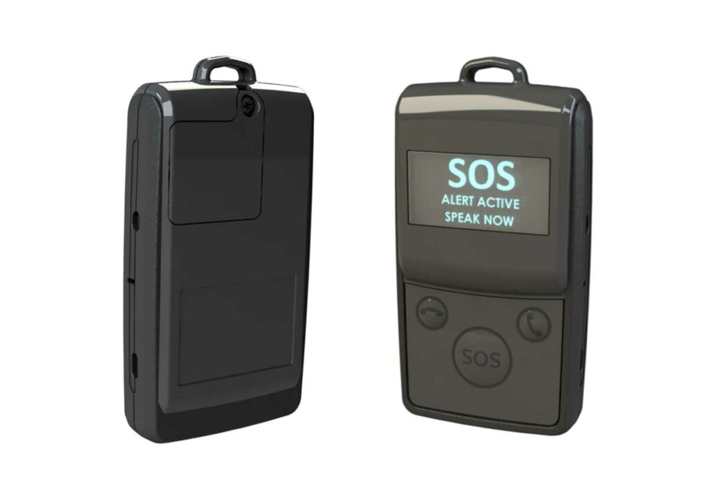 Lone Worker Device | Medical monitoring device designed by Salsus Design